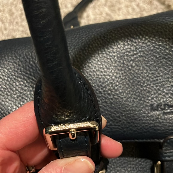 LK Bennett | Bags | Lk Bennett Navy Doctors Bag Style Purse Handbag ...